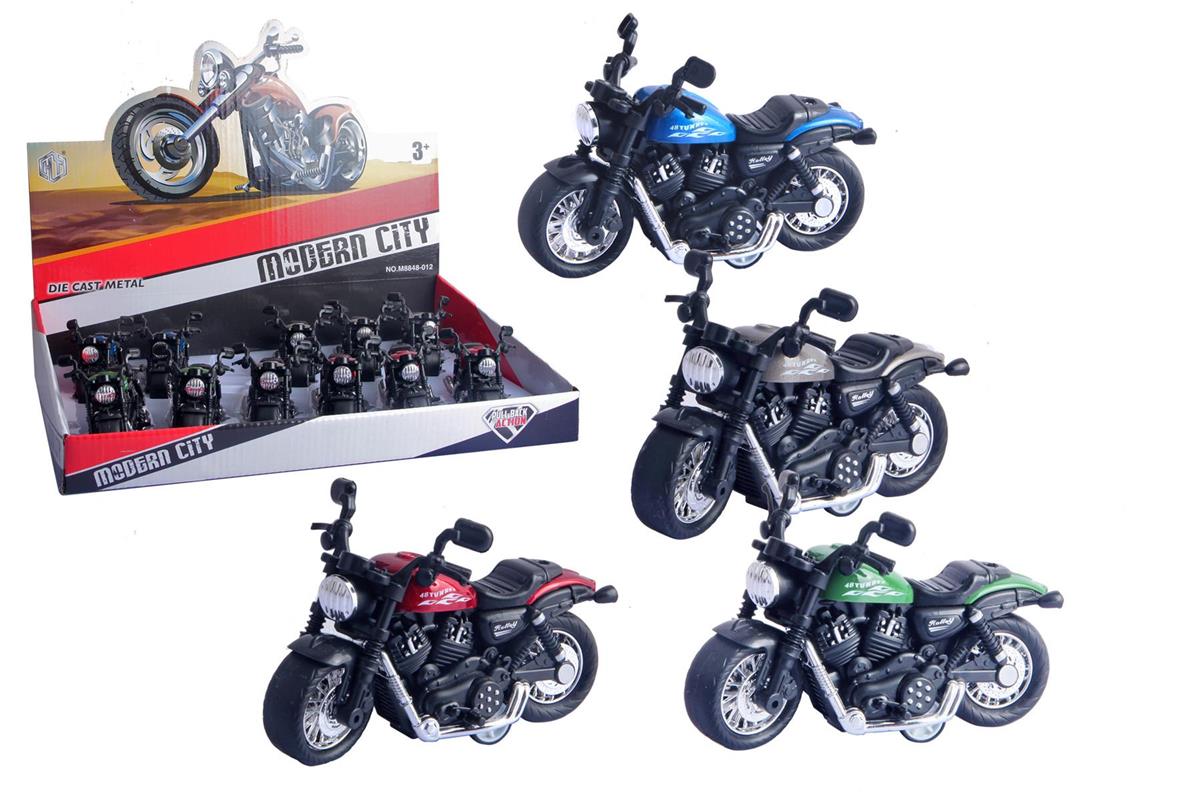 Die Cast Pull Back Moto Bike Toytown Toytown Toronto