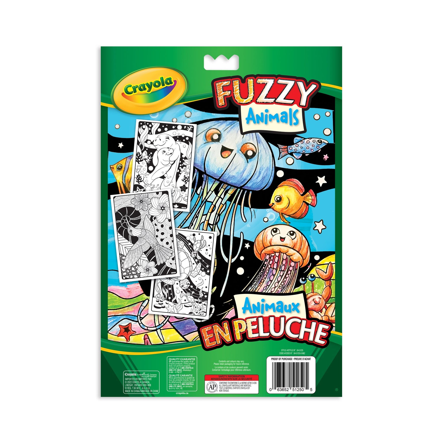 Crayola Fuzzy Animals Colouring Book Toytown – Toytown Toronto