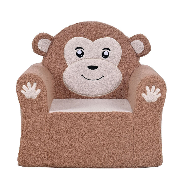 Little Loungers Plush Chair- Monkey Toytown – Toytown Toronto