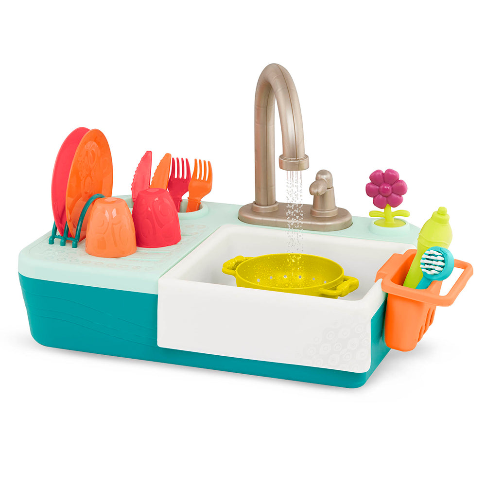Plastic toy kitchen set store