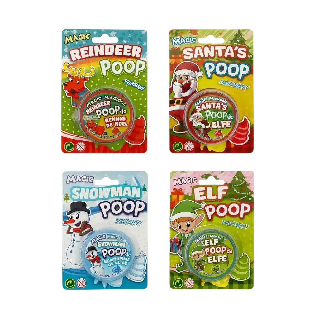 Christmas Poop Putty Holiday Assortment Toytown – Toytown Toronto