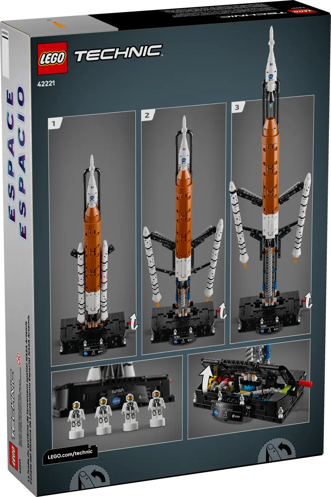 Lego® Technic™ NASA Artemis Space Launch System Rocket Toytown ...