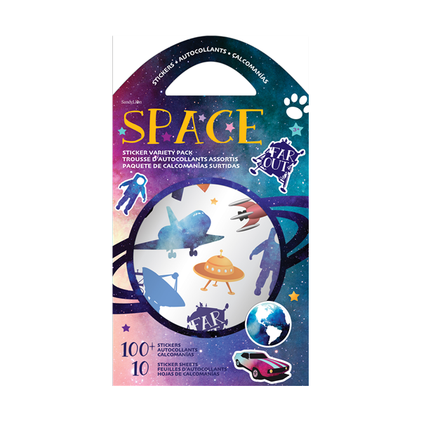 Space Sticker Variety Pack Toytown – Toytown Toronto